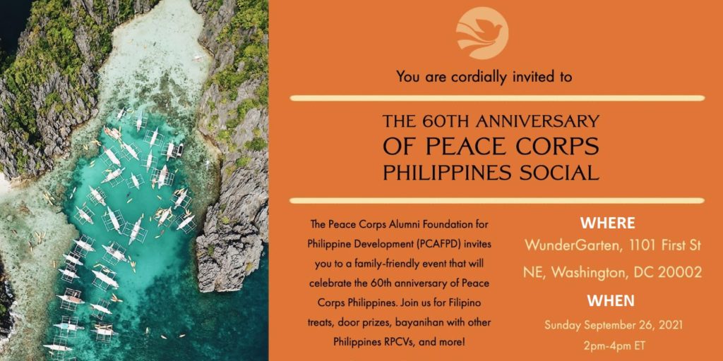 Invitation4 | Peace Corps Alumni Foundation for Philippine Development